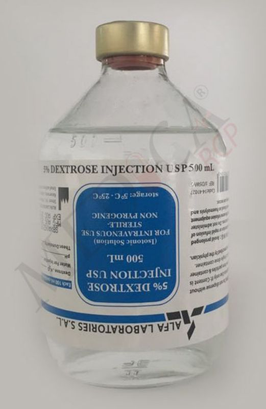 Medica RCP |Dextrose 5% Glass bottle (500ml) Alfa | Indications | Side Effects | Composition ...