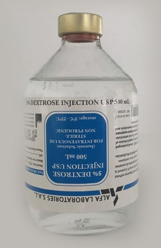 Medica RCP |Dextrose 5% Glass bottle (500ml) Alfa | Indications | Side Effects | Composition ...